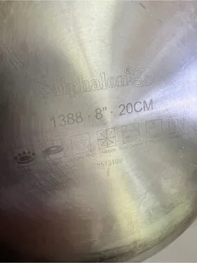 Calphalon | Kitchen | Calphalon Triply Stainless Steel 8inch Omelette ...